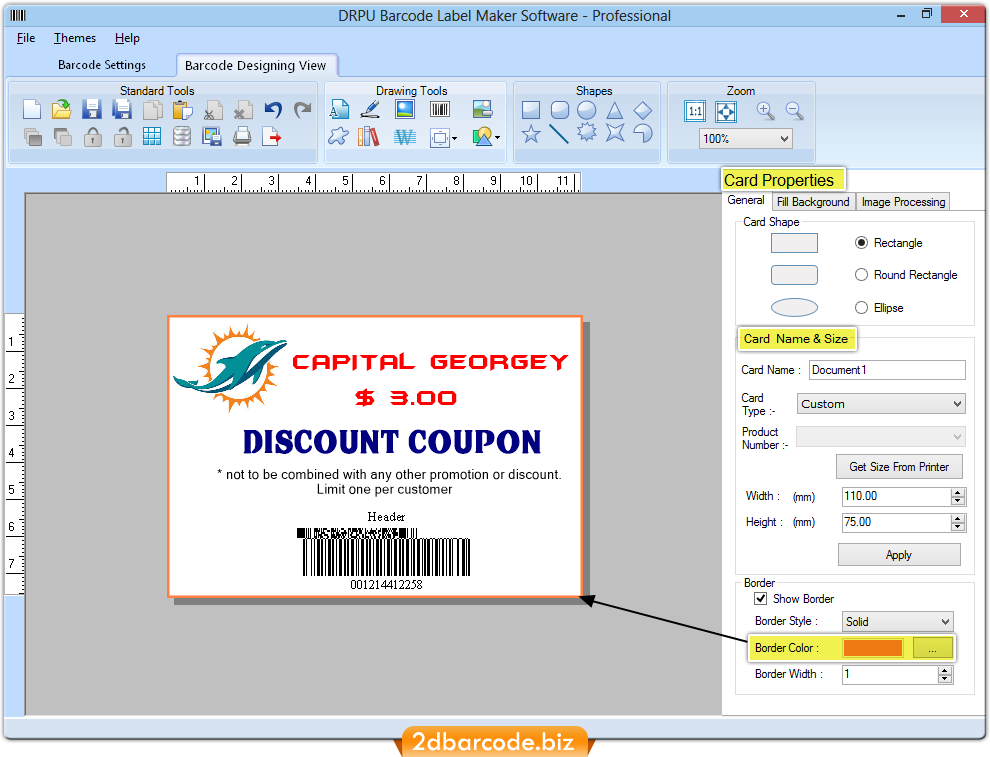 Barcode Maker Software - Professional Edition - 2DBarcode